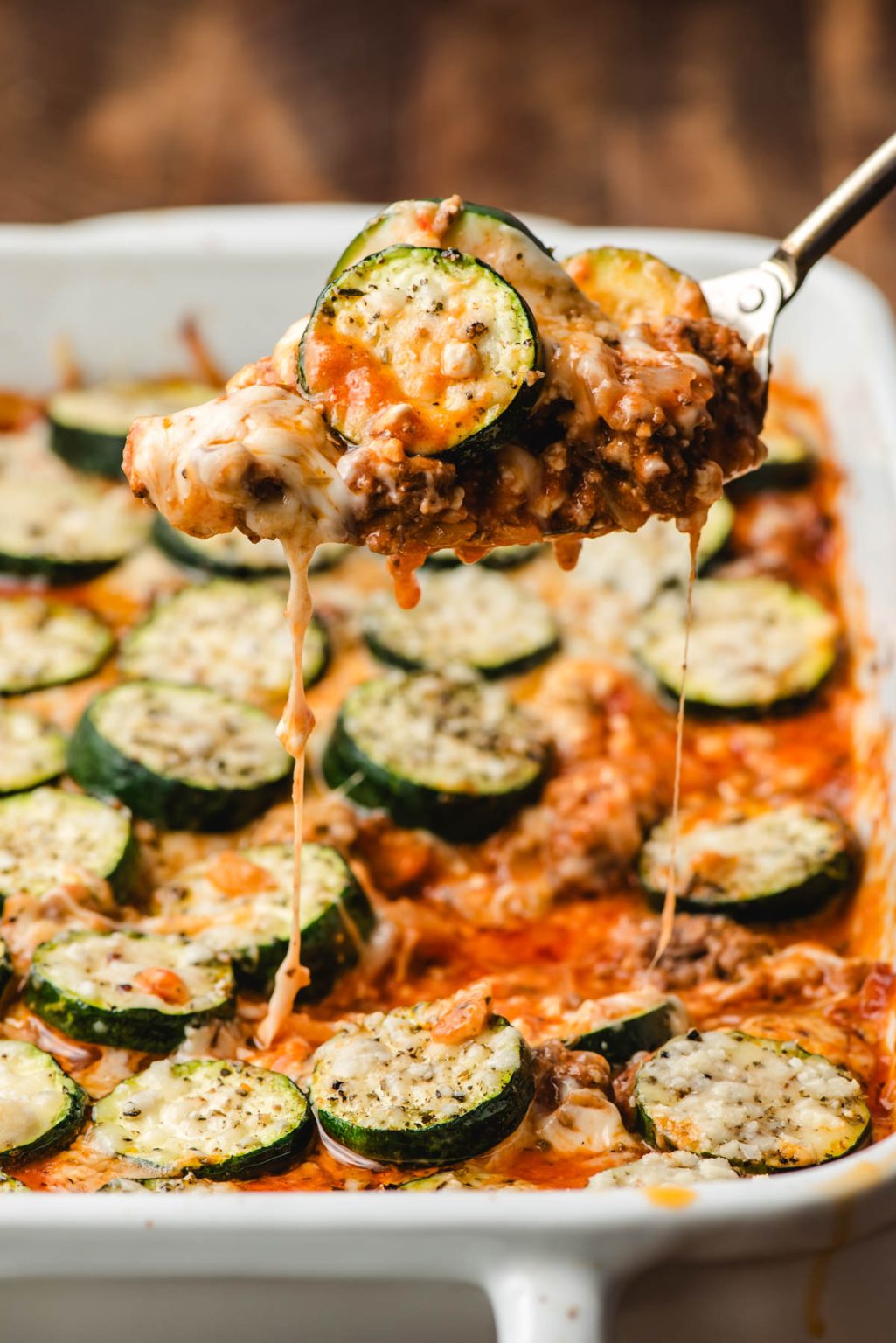 Zucchini Casserole with Hamburger - Ground Beef Recipes